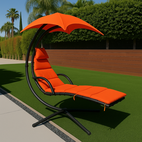 SilverCrate+™ Hanging Lounge Swing Chair (330lbs) – SilverCrate Plus