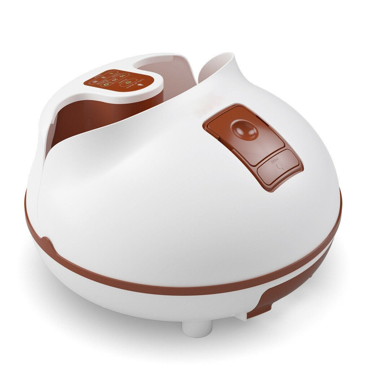 SilverCrate™ Foot Steam Spa Massager w/ Heating Timer & Electric Rolle ...