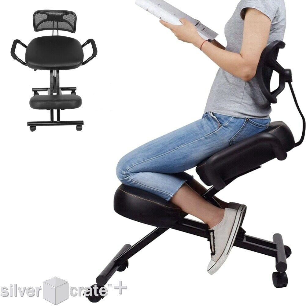 SilverCrate™ Ergonomic Kneeling Chair – SilverCrate Plus